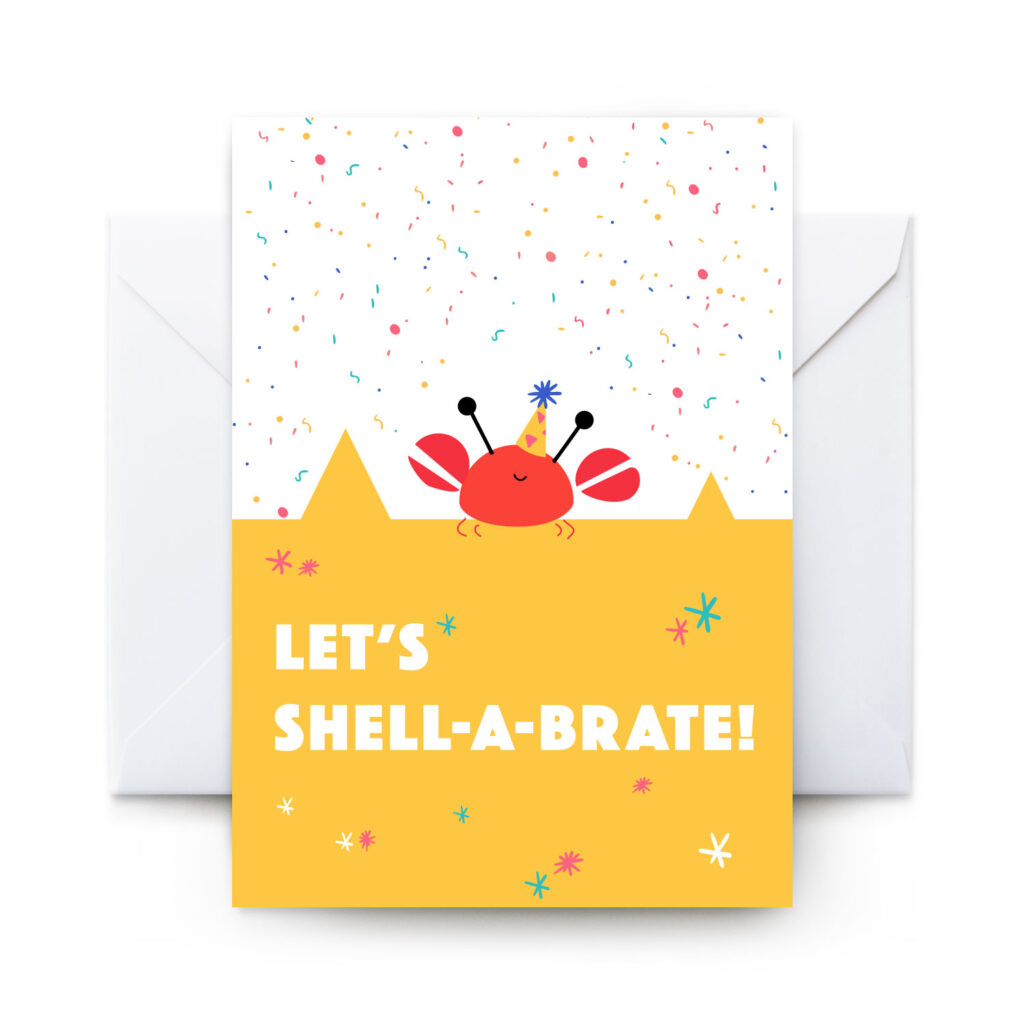 Let’s Shell-a-brate – Card – BONK