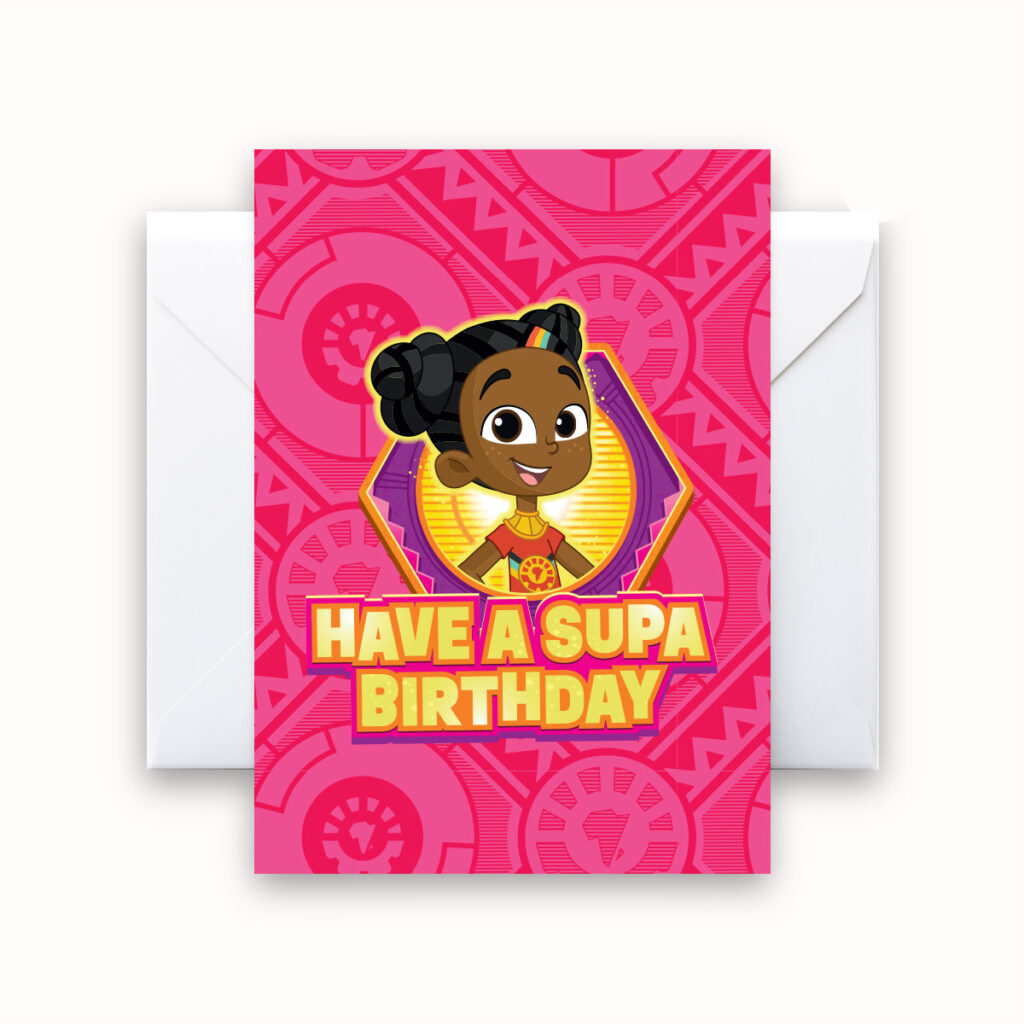 have a supa birthday – Card – BONK